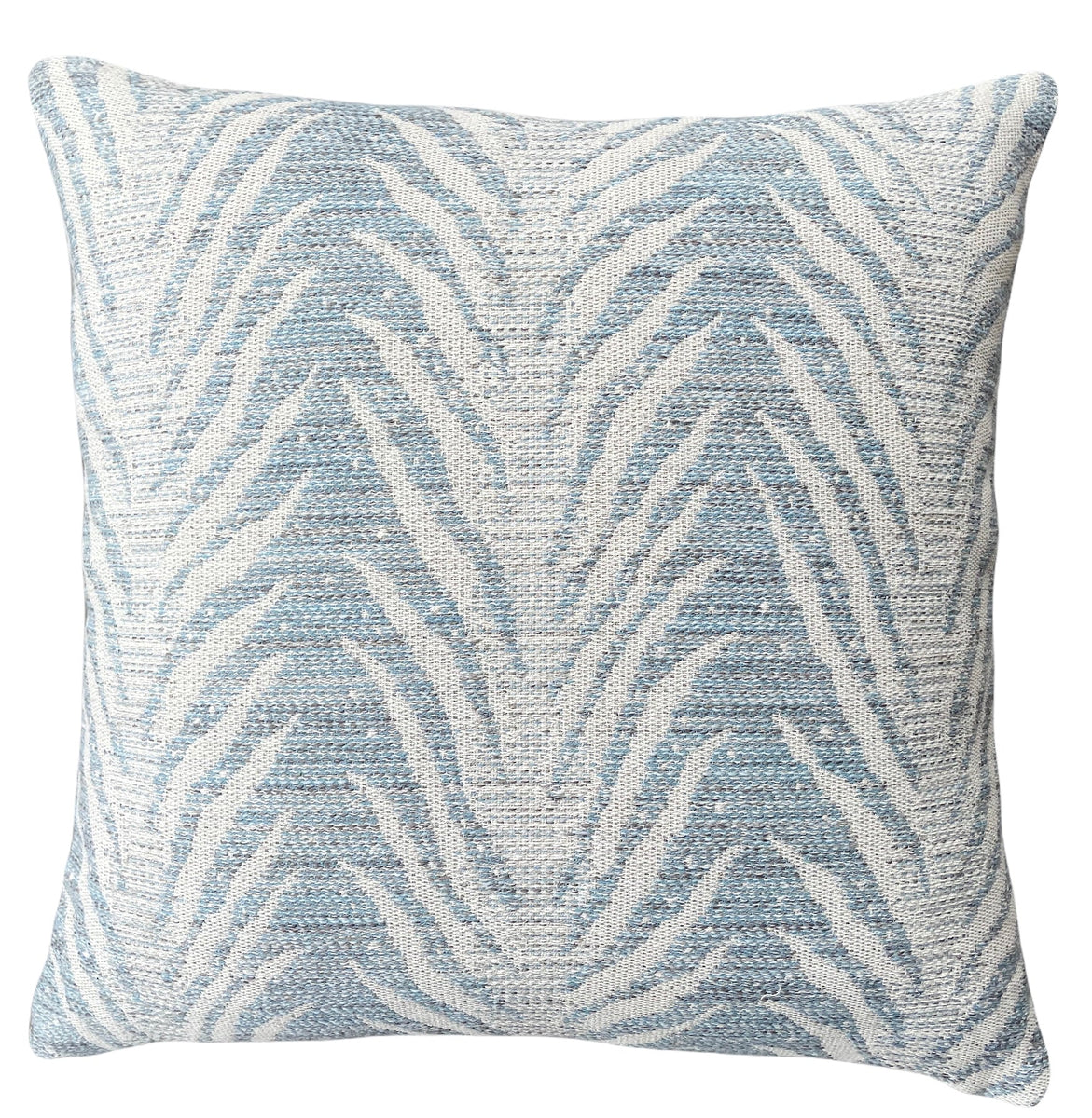 Schumacher Slumber Blue Creeping Fern Pillow Cover | Annabel Bleu